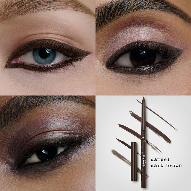 Stay All Day® Smudge & Set Waterproof Gel Eye Liner - Damsel Dark Brown ...