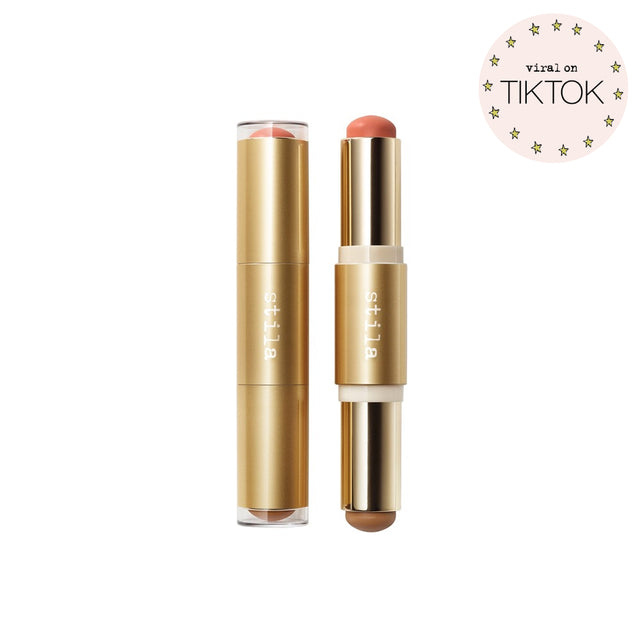 Blush & Bronze Hydro-Blur Cheek Duo - Apricot & Golden | Stila Cosmetics UK
